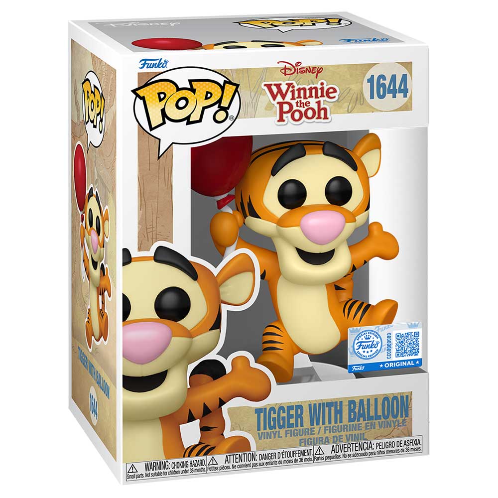 Disney - Winnie The Pooh - Tigger with Balloon Pop! Vinyl Figure - Toys ...