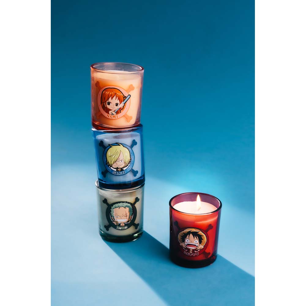 One Piece - Chibi Character Glass Candle Set 4-Pack - Toys and ...