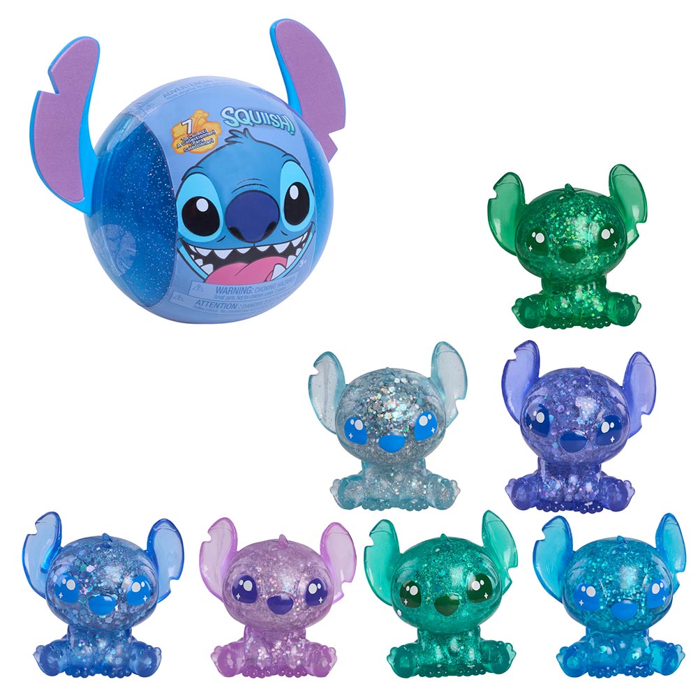 Disney - Lilo & Stitch - Squish-A-Stitch Blind Ball (Single Ball ...