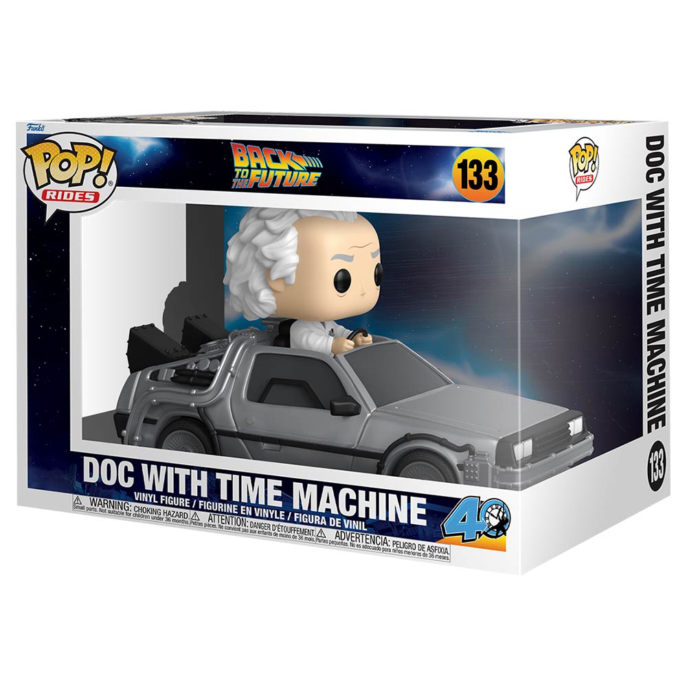 Back To The Future - Doc in Time Machine Pop! Ride - Toys & Gadgets ...