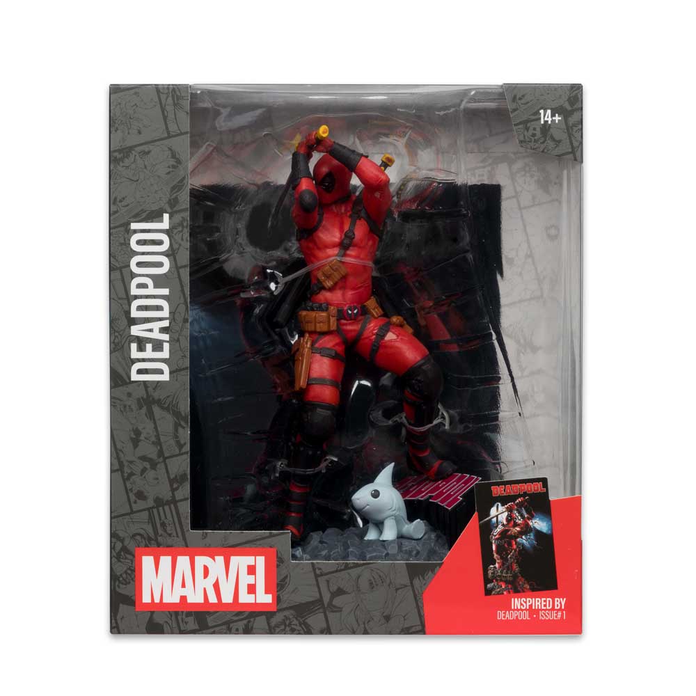 Marvel Deadpool 1:10th Scale Collectible with Scene (Deadpool #1 ...