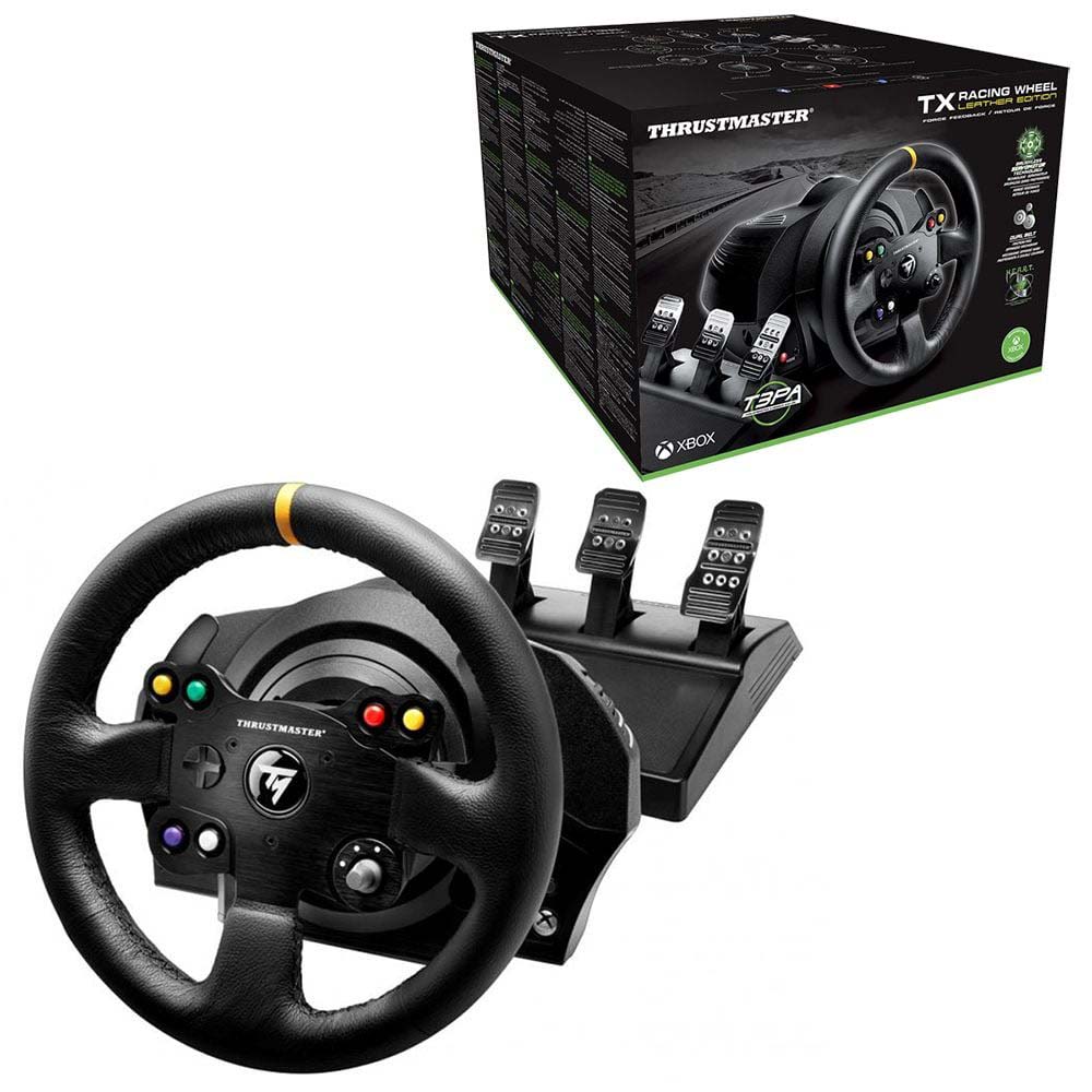 Thrustmaster - TX Racing Wheel Leather Edition for Xbox & PC - PC - EB ...