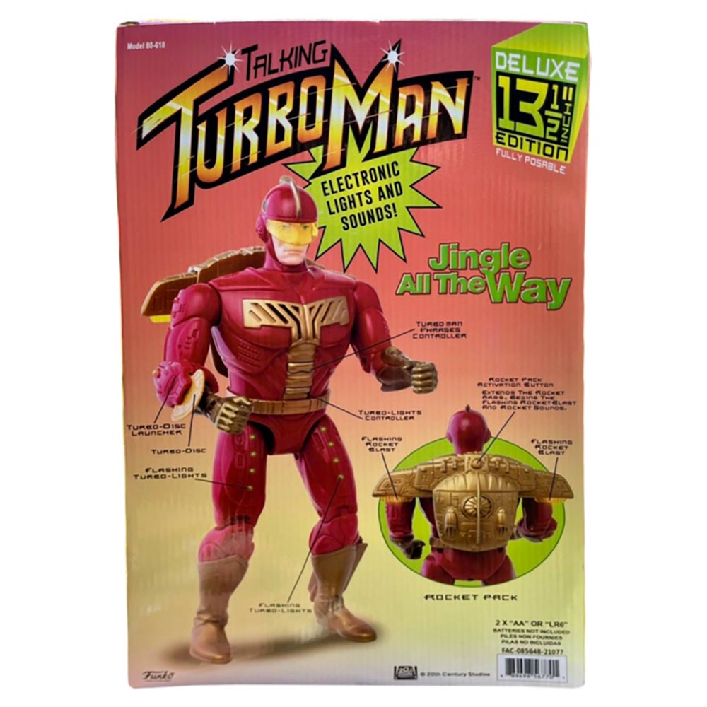 Jingle All The Way Turbo Man 13.5" Deluxe Action Figure - Toys and ...