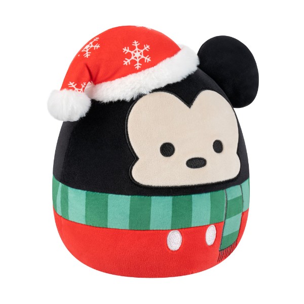 Disney - Christmas Mickey Mouse 8" Squishmallow Plush - Toys and ...