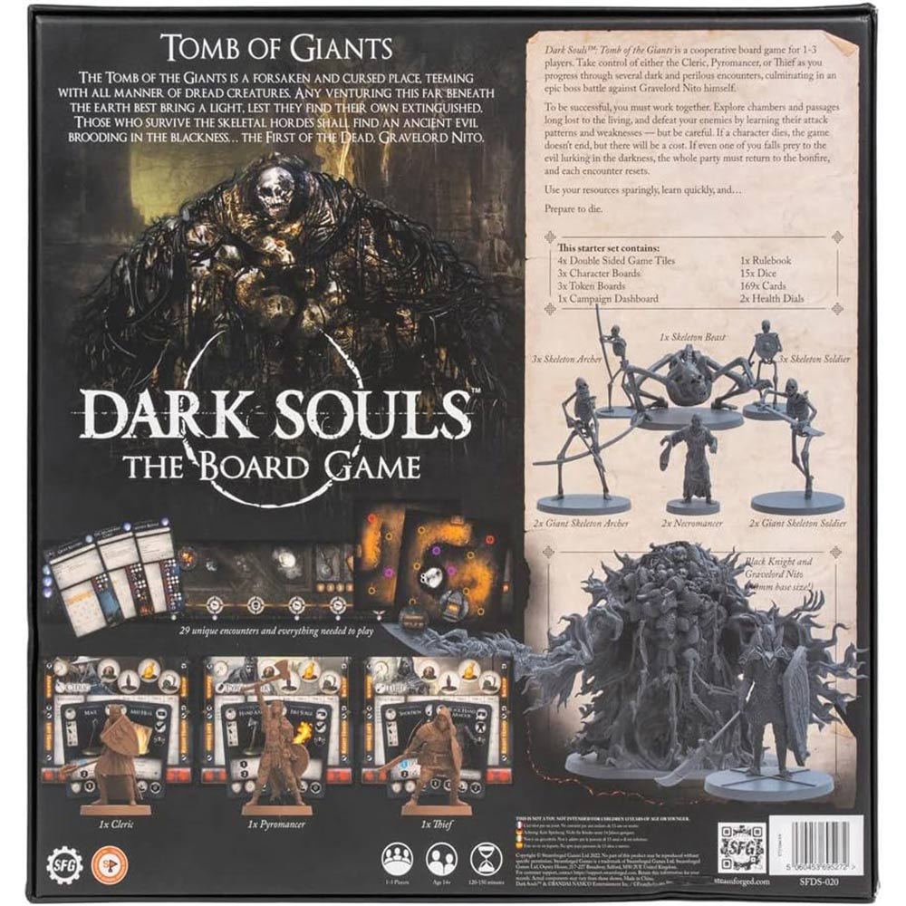 Dark Souls The Board Game: The Tomb of Giants Core Set - Toys and ...