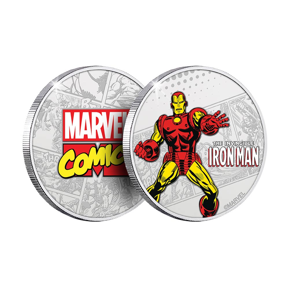 Marvel - Iron Man - .999 Silver Plated Limited Edition Coin - Toys and ...