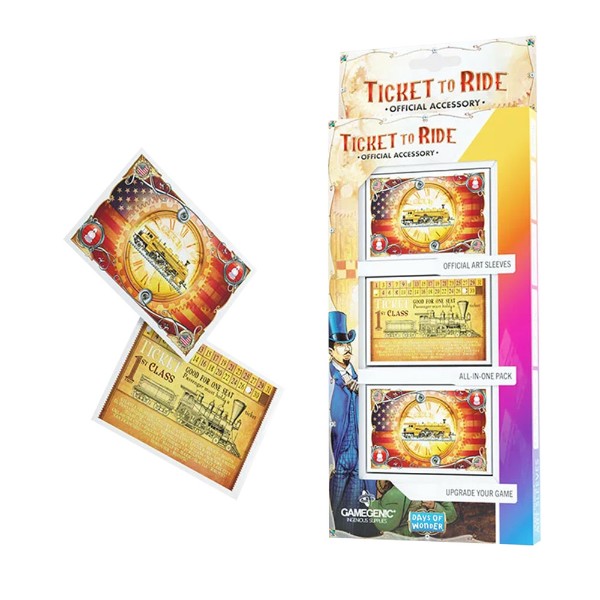 Ticket to Ride - Art Sleeves - Toys and Collectibles - EB Games Australia