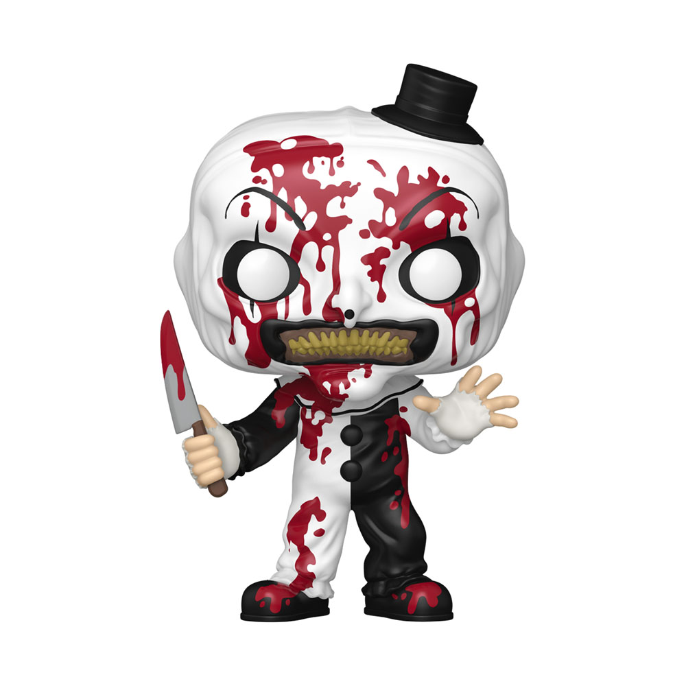 Terrifier - Art the Clown (Bloody) Pop! Vinyl Figure - Toys and ...