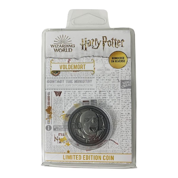 Harry Potter - Lord Voldemort Collectible Coin Limited Edition - Toys ...