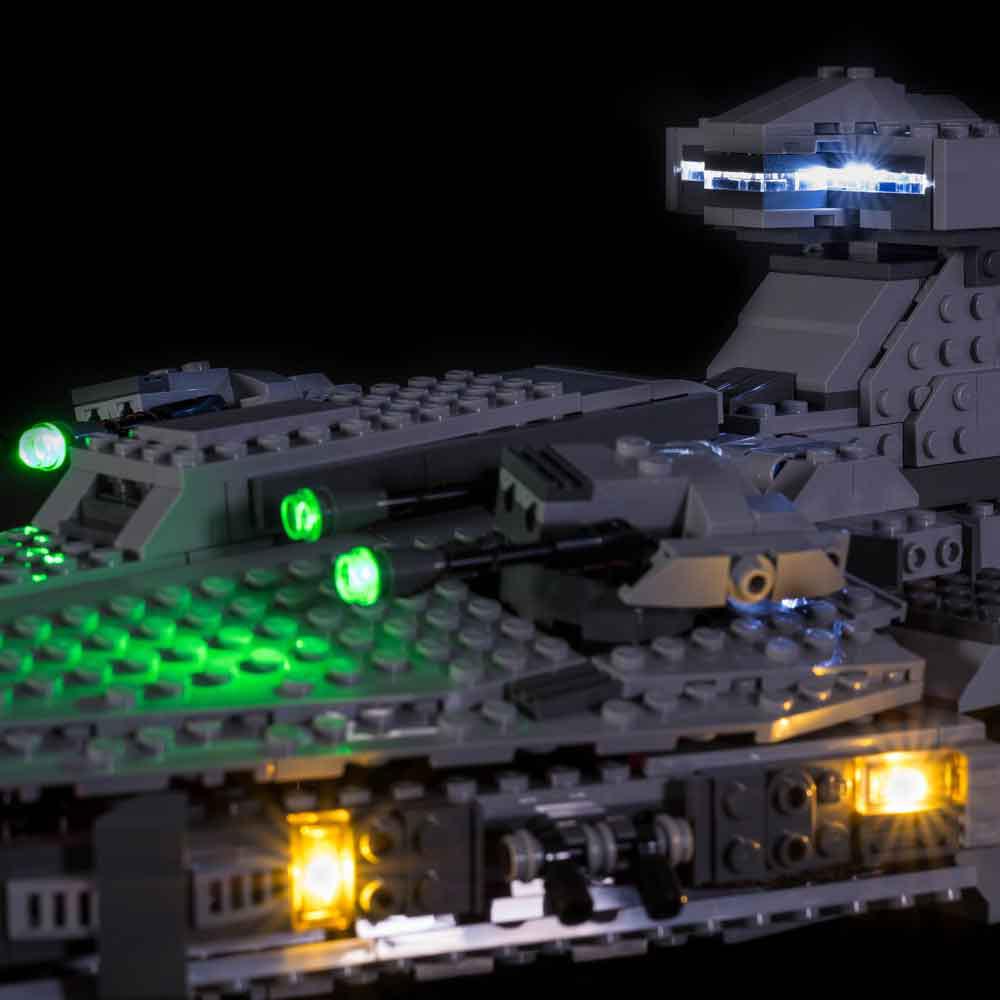 Light My Bricks - Star Wars - Star Wars Imperial Light Cruiser (LEGO ...
