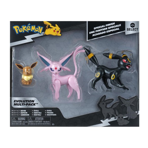 Pokemon - Select Evolution Action Figure 3-pack - Toys and Collectibles ...