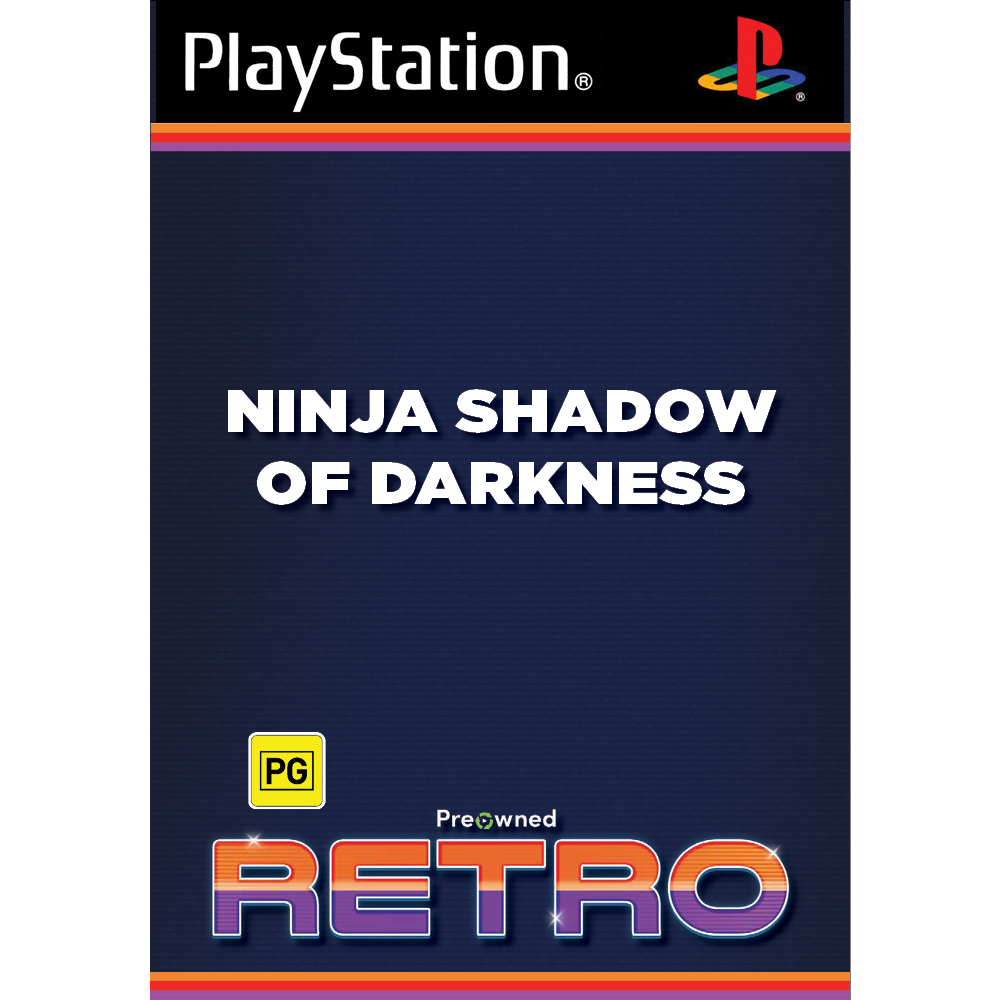 Ninja Shadow of Darkness (preowned) - PlayStation 1 - EB Games Australia