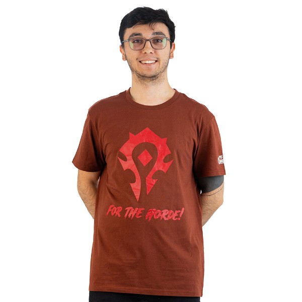 World of Warcraft - For The Horde! T-Shirt - Clothing - ZiNG Pop Culture