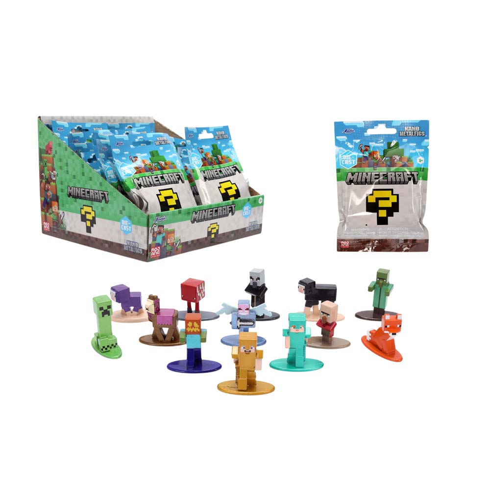 Minecraft - Nano MetalFig Blind Bag (Single Bag) - Toys and ...