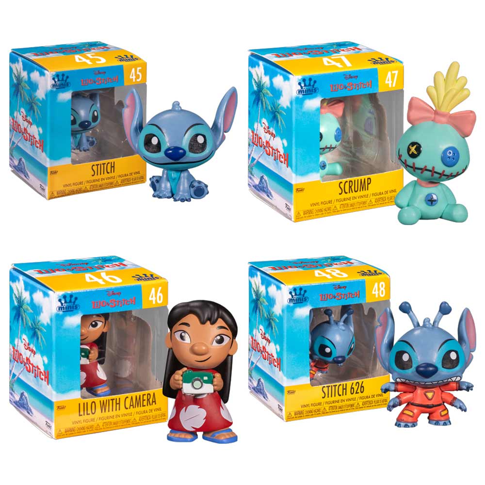 Disney - Lilo & Stitch Mystery Mini Blind Box (Single Box) - Toys and ...