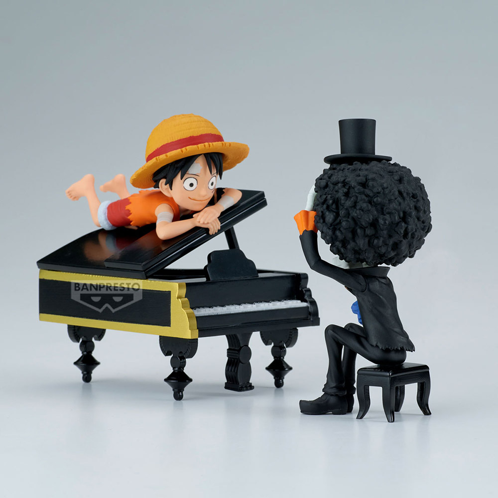 One Piece - Monkey D. Luffy & Brook World Collectible Figure - Toys and Collectibles - EB Games ...