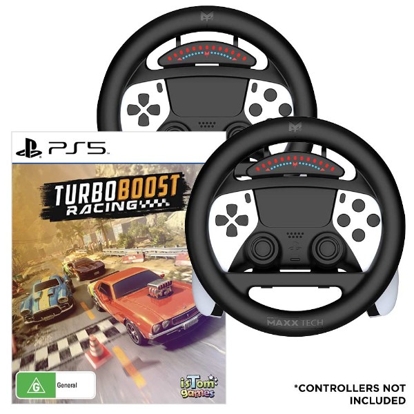 Maxx Tech - Turbo Boost Racing Kit for PlayStation 5 - PlayStation 5 - EB Games Australia