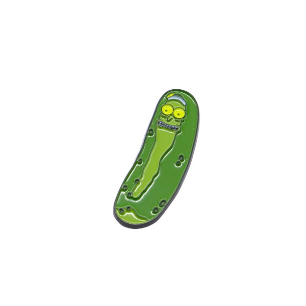 Rick and Morty - Pickle Rick Pin - Clothing - ZiNG Pop Culture