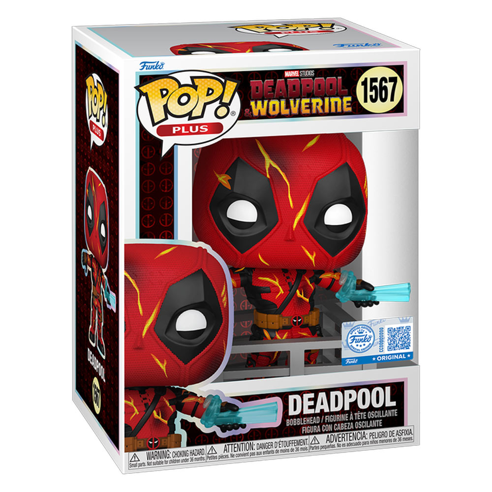 Marvel - Deadpool & Wolverine - Deadpool (Finale) Pop! Plus Vinyl ...