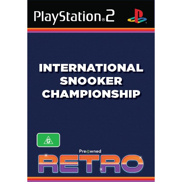 International Snooker Championship (preowned) - PlayStation 2 - EB ...