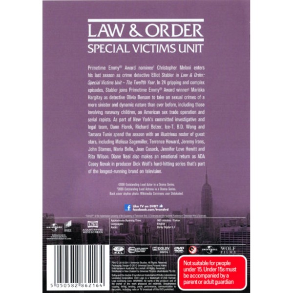 Law & Order: Special Victims Unit: Season 12 - Loot - EB Games Australia
