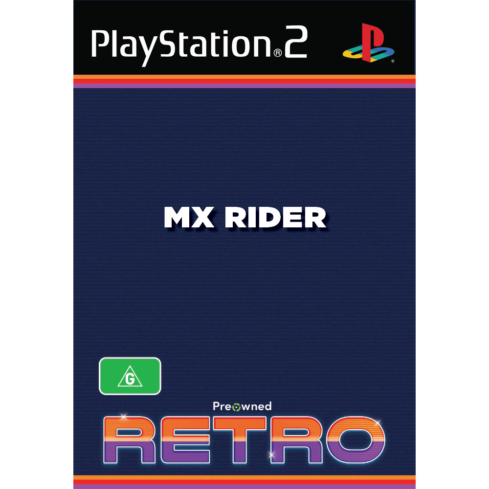 MX Rider (preowned) - PlayStation 2 - EB Games Australia
