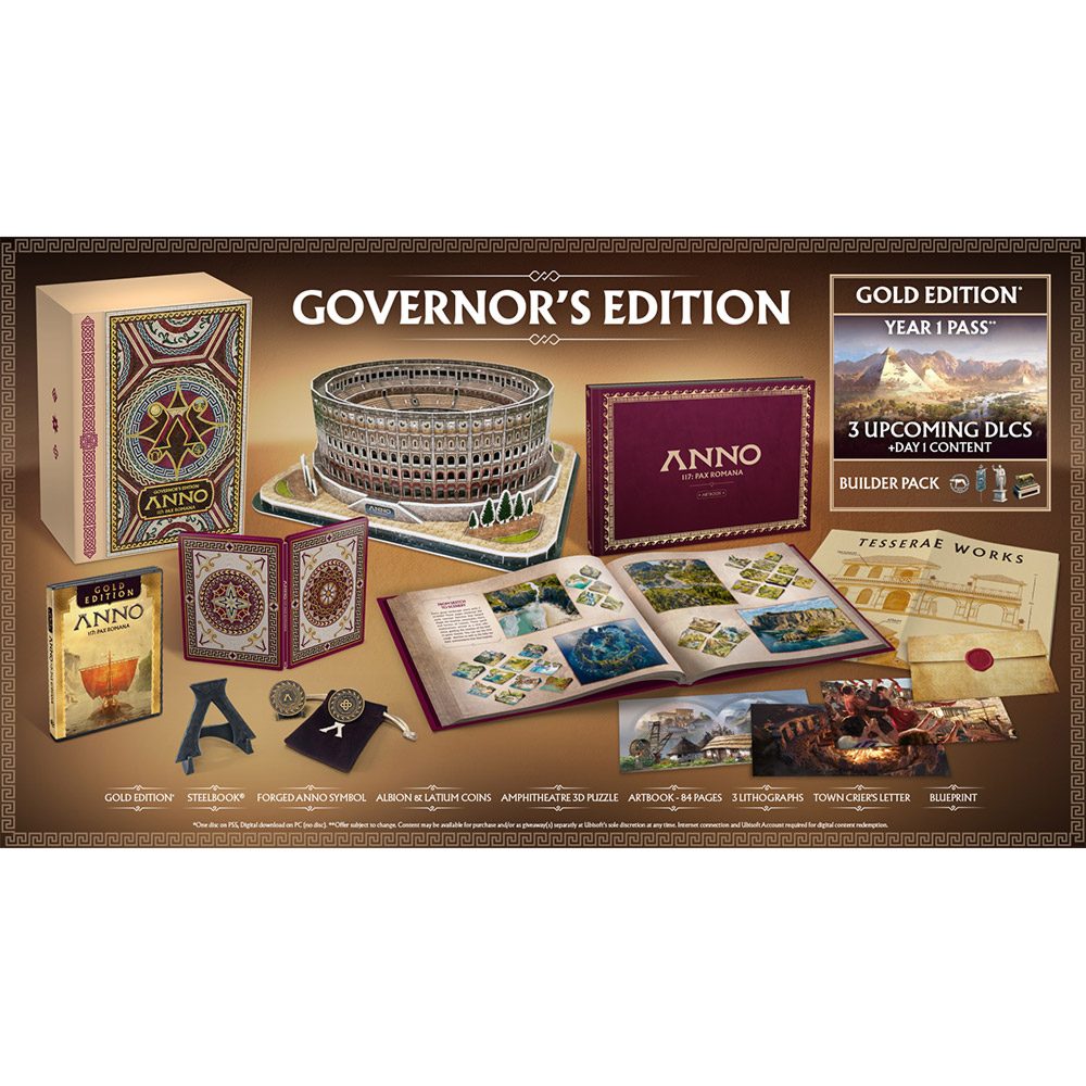 Anno 117: Pax Romana - Governor's Edition - PlayStation 5 - EB Games ...