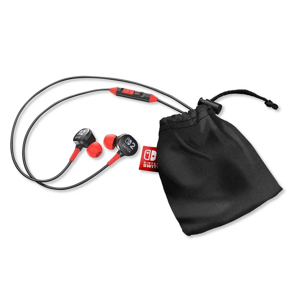PowerA - Wired Earbuds for Nintendo Switch 2 - Black - Nintendo Switch ...
