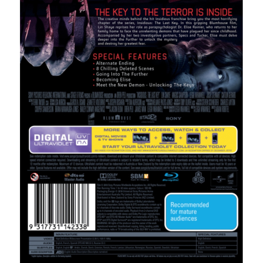 Insidious: The Last Key - Loot - EB Games Australia