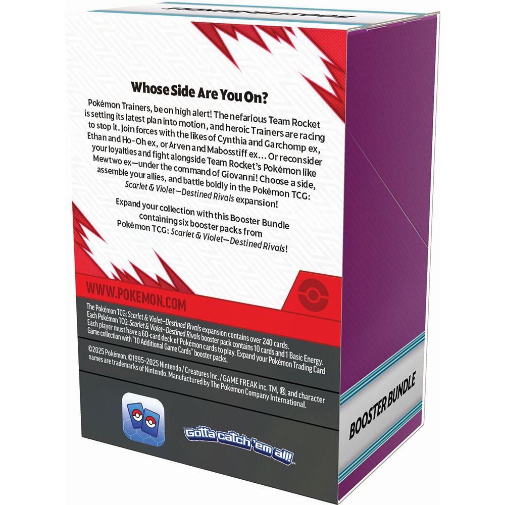 Pokemon - TCG - Scarlet & Violet: Destined Rivals Booster Bundle - Toys and Collectibles - EB ...