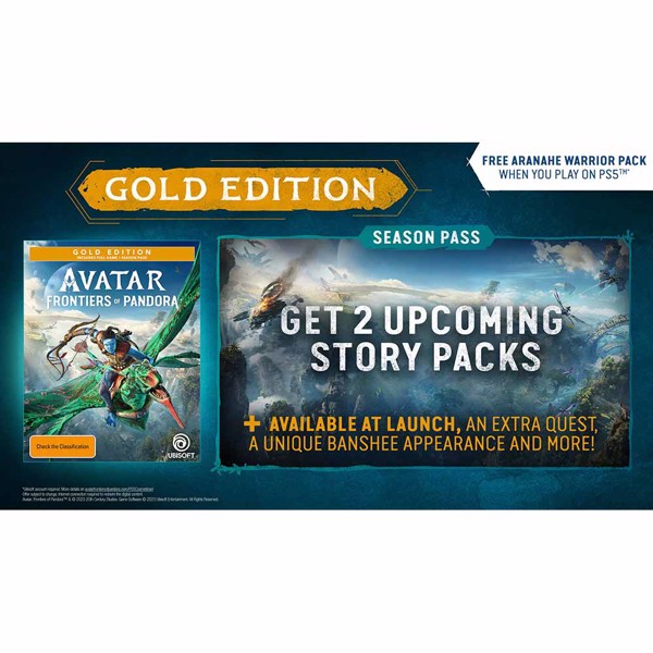 Avatar: Frontiers of Pandora - Gold Edition - PlayStation 5 - EB Games New Zealand