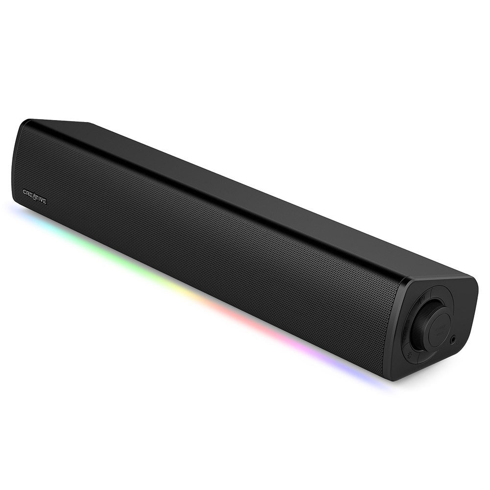 Sound Blaster GS3 Compact RGB Gaming Soundbar with SuperWide ...