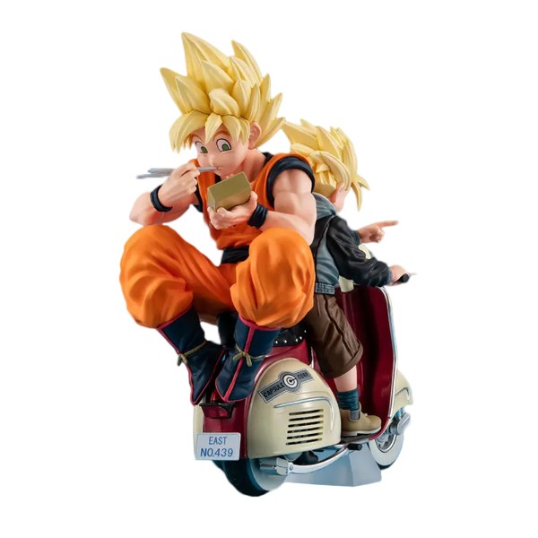 Dragon Ball Z - Desktop Real Mccoy EX Super Saiyan Son Goku & Son Gohan ...