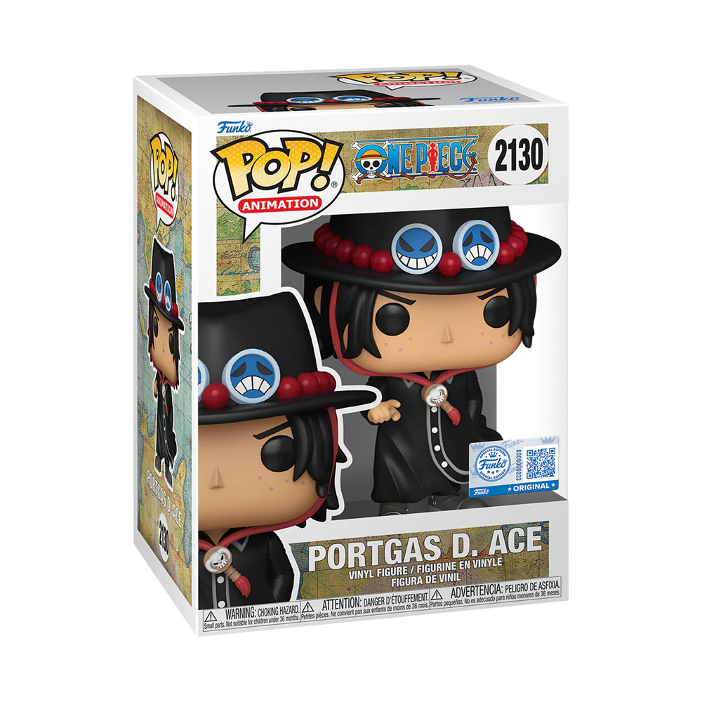 One Piece - Portgas D. Ace Pop! Vinyl Figure - Collectibles - ZiNG Pop ...
