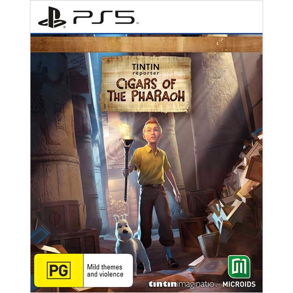 Tintin Reporter: Cigars of the Pharaoh (preowned) - PlayStation 5 - EB ...