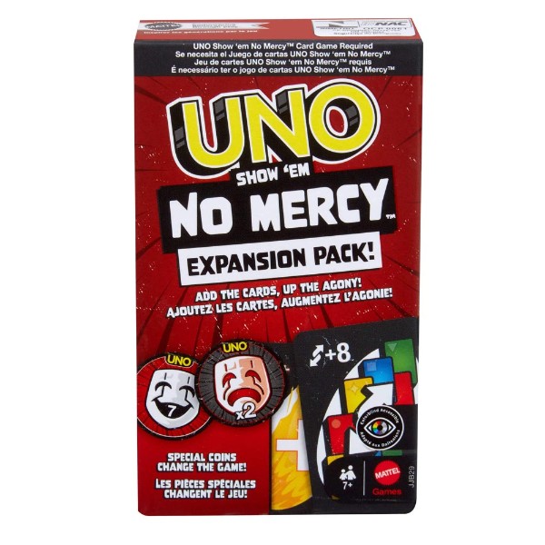 Uno - Show 'Em No Mercy Expansion Pack Card Game - Toys and ...