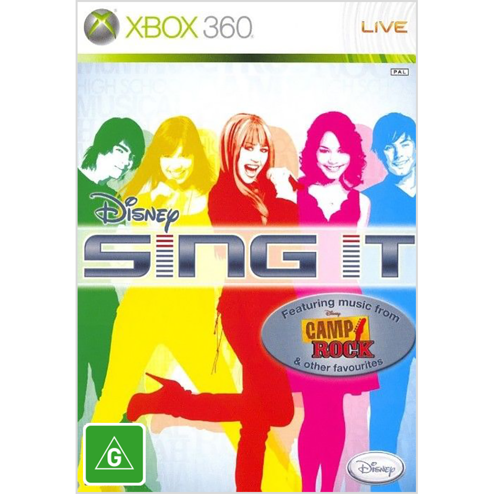 Disney Sing It (preowned) - Xbox 360 - EB Games Australia