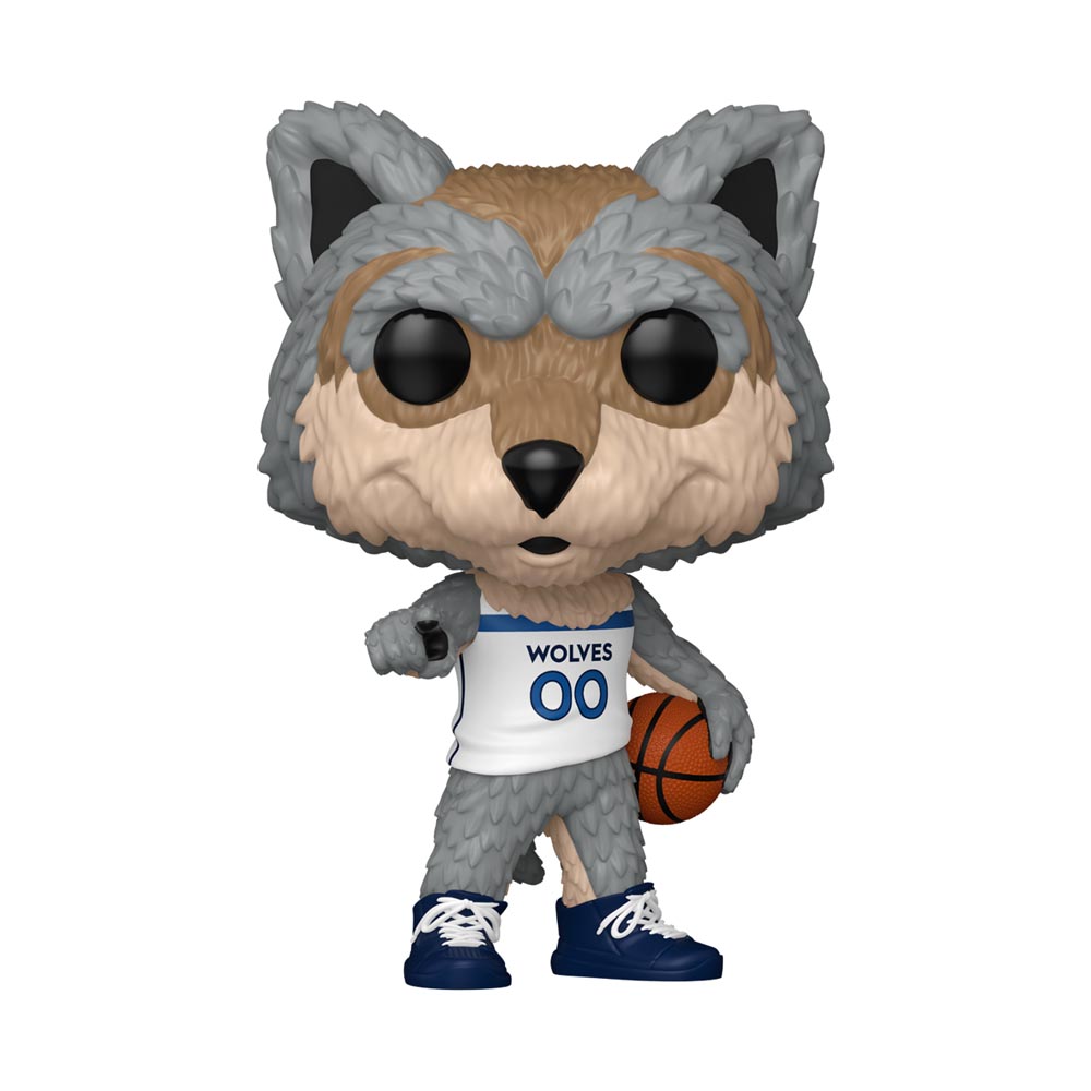 NBA - Mascots - Crunch the Wolf (Minnesota Timberwolves) Pop! Vinyl ...