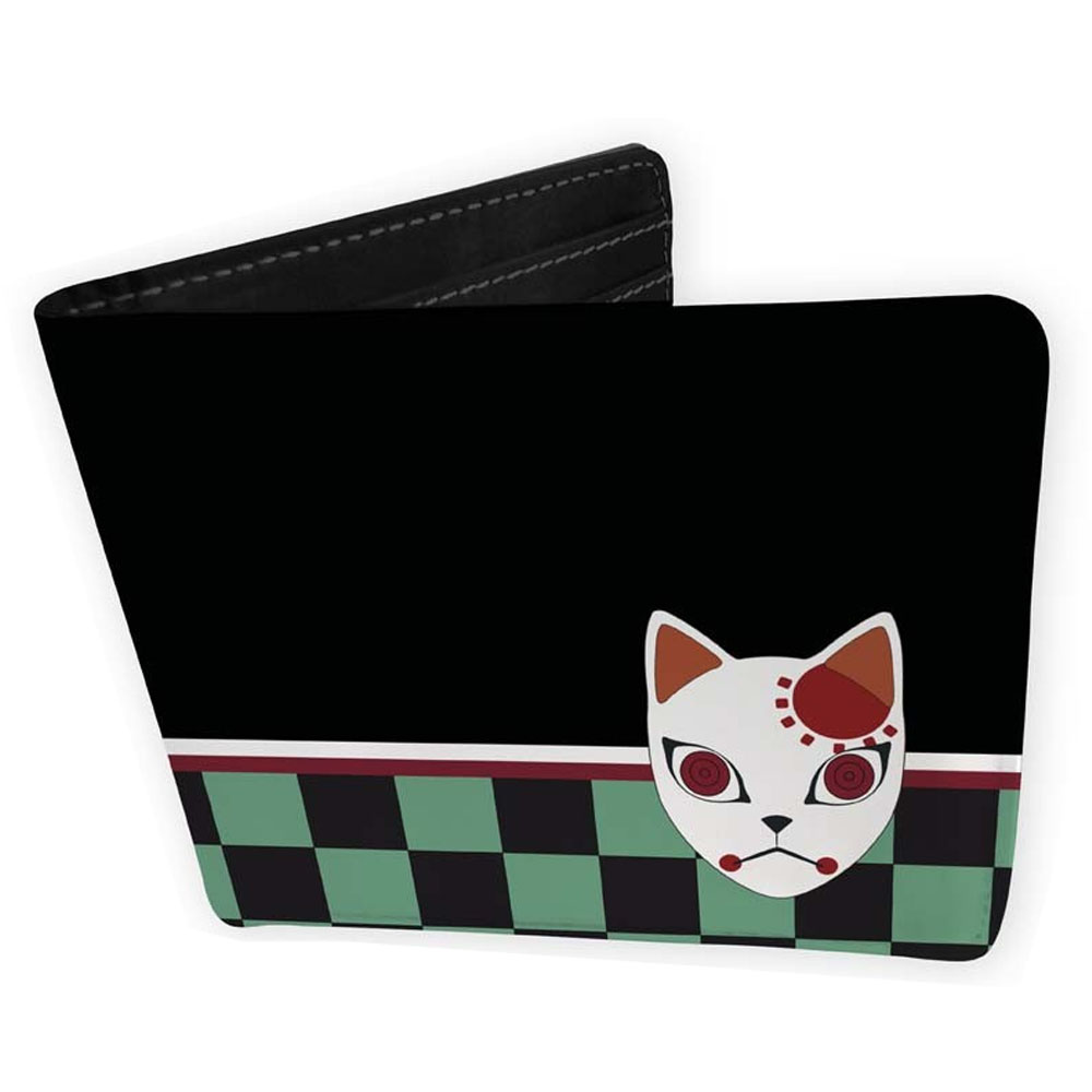 Demon Slayer: Kimetsu no Yaiba - Fox Mask Bi-fold Wallet - Clothing ...