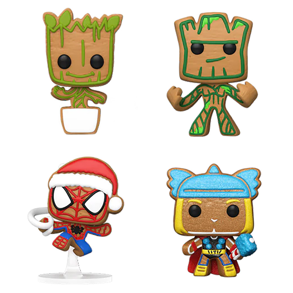 Marvel - Holiday Box Pocket Pop! Vinyl 4-Pack - Toys and Collectibles ...