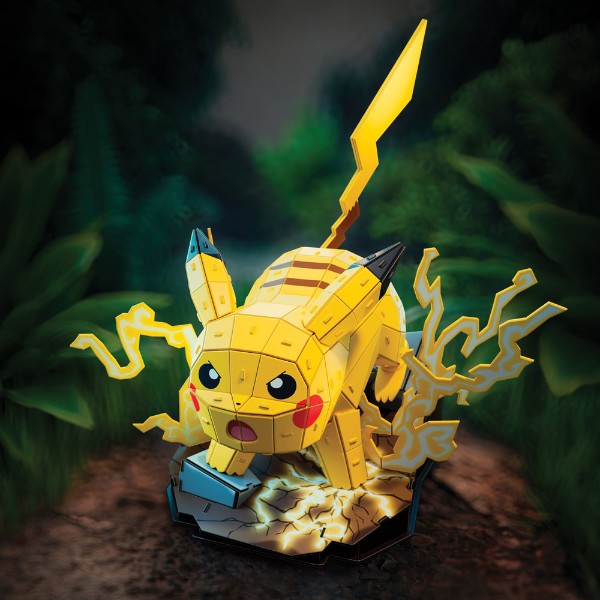 Pokemon - Pikachu 4D Puzzle Model Kit - Toys & Gadgets - ZiNG Pop Culture