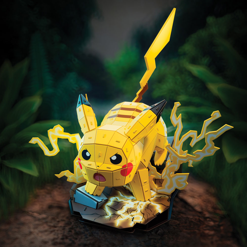 Pokemon - Pikachu 4D Puzzle Model Kit - Toys & Gadgets - ZiNG Pop Culture
