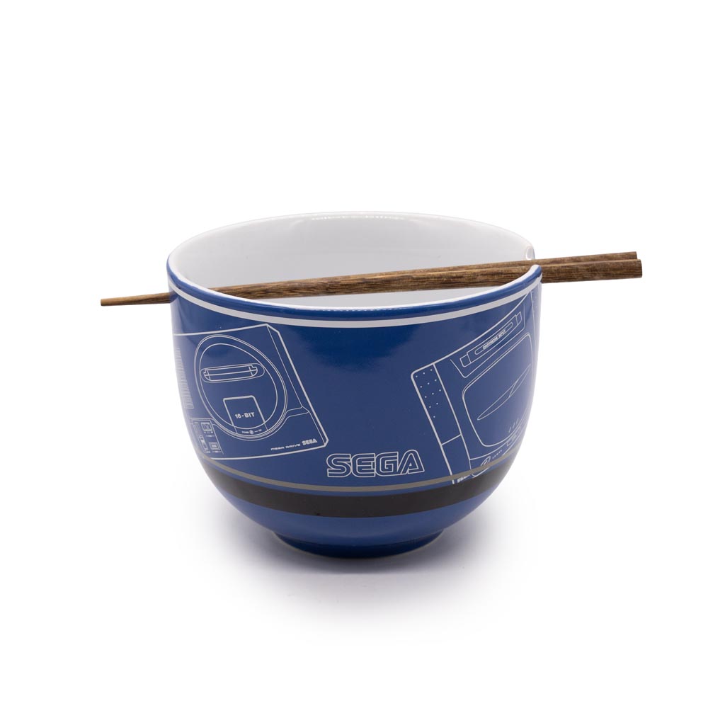 Sega - Retro Consoles Ramen Bowl with Chopsticks - Things For Home ...