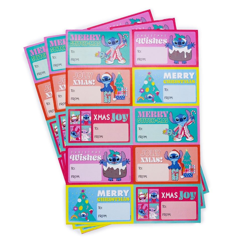 Disney - Lilo & Stitch - Stitch Christmas Gift Labels - Things For Home ...