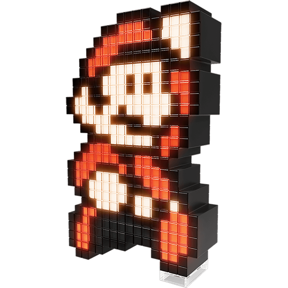 Mario Pixel Pals 8-Bit Light Up Decoration - EB Games Australia
