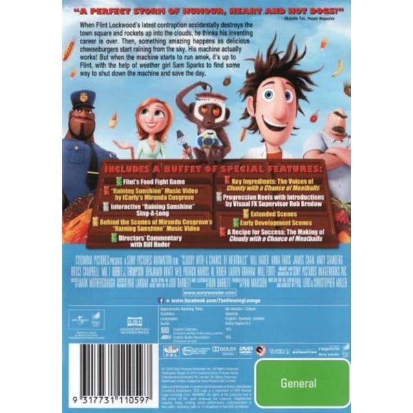 Cloudy with a Chance of Meatballs - Loot - EB Games Australia