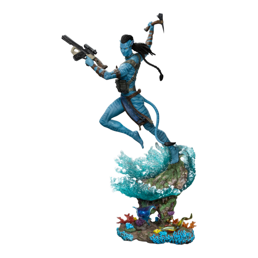 Avatar: The Way of Water - Jake Sully 1:10 Scale Statue - Collectibles ...