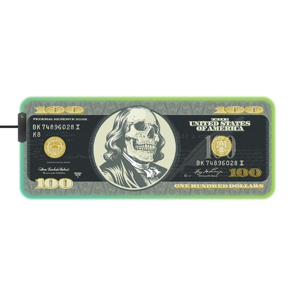 Powerwave RGB XL Gaming Mouse Pad - Dollar Bills - PC - EB Games Australia
