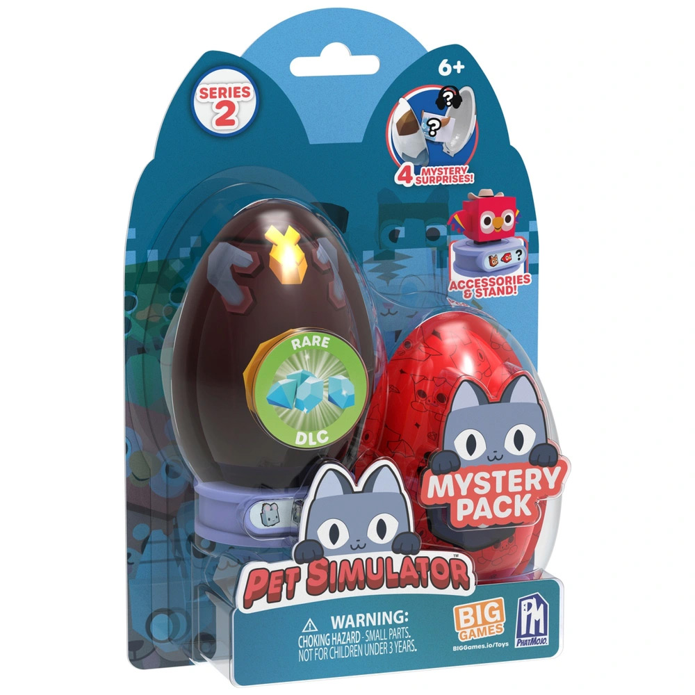 Pet Simulator - Mystery Pets Series 2 Blind Egg (2-Pack) - Toys and ...