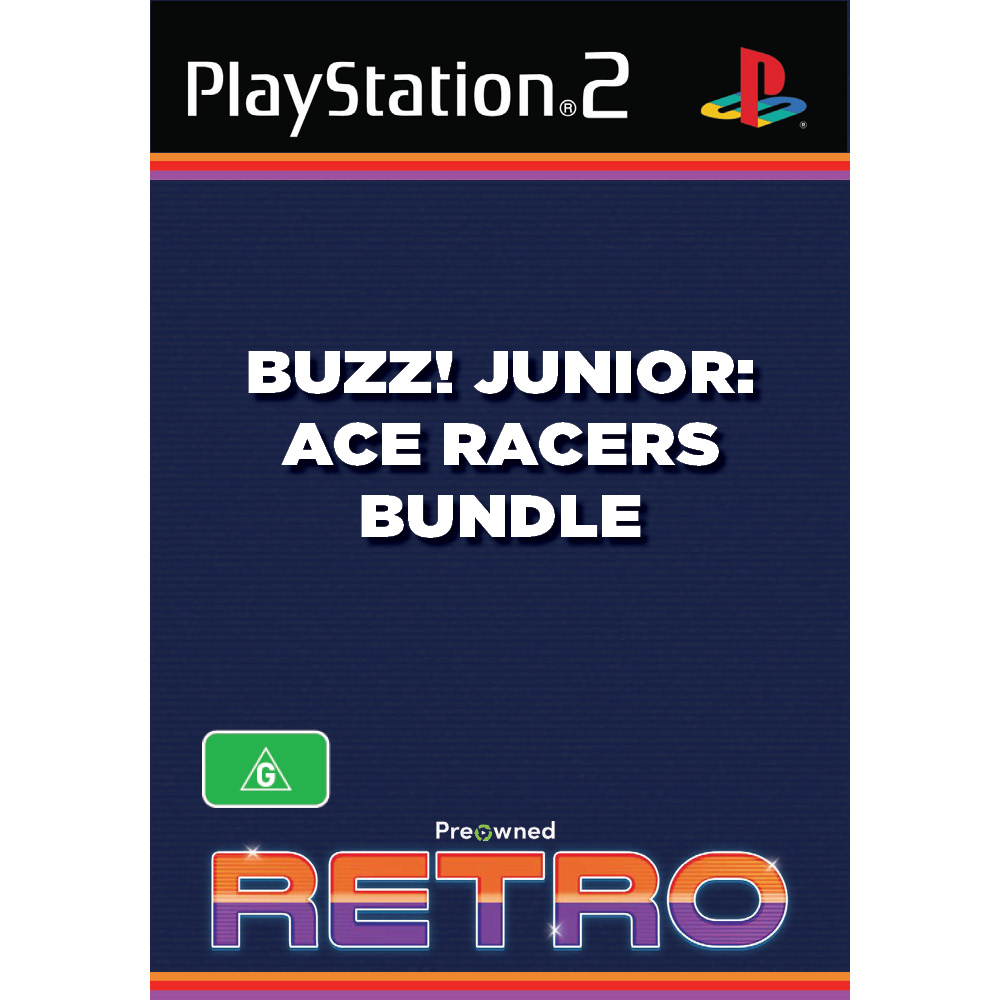 Buzz! Junior: Ace Racers Bundle (preowned) - PlayStation 2 - EB Games ...